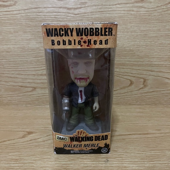 Funko | Games | Funko The Walking Dead Wacky Wobbler Bobble Head Zombie ...
